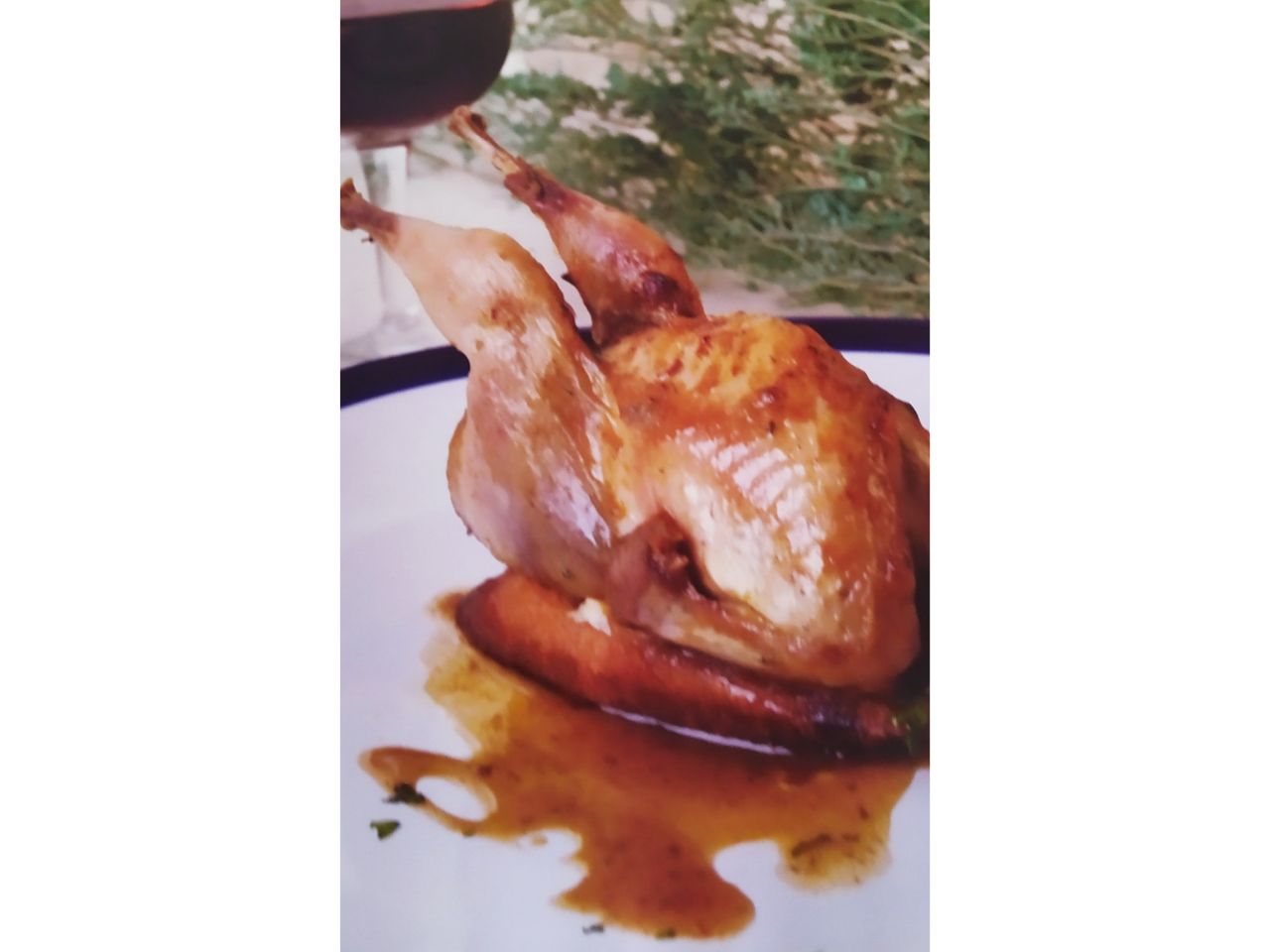 Codornices asadas - Recetas de X