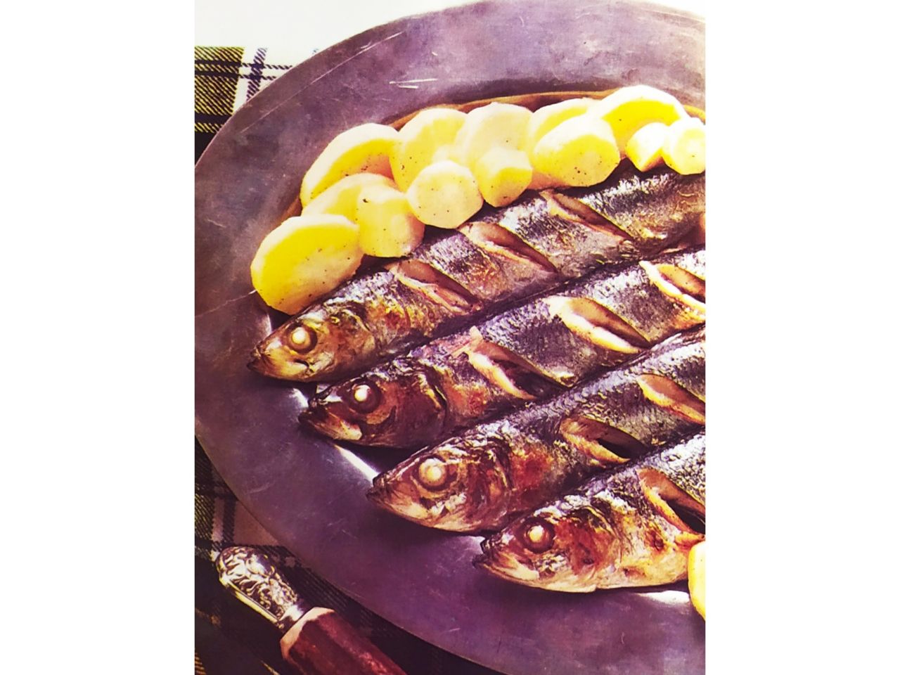 Arenque asado entero - Recetas de X