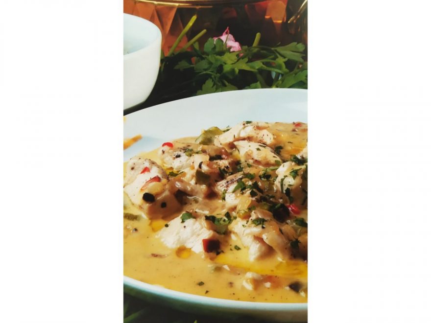 Receta Pollo al estilo indio - recetasdex